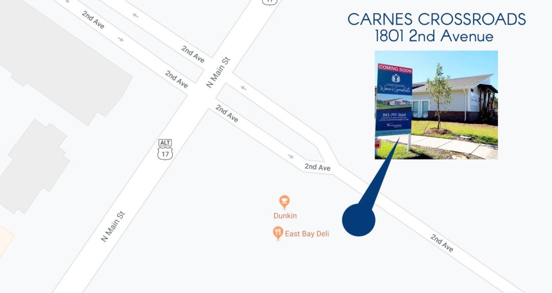 Carnes Crossroads Location - Lowcountry Women's Specialists